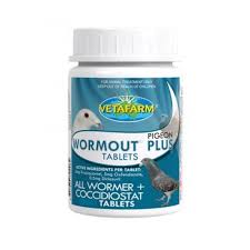 Pigeon Wormout Plus Tablets – Worms & Coccidia Control - Vetafarm ...